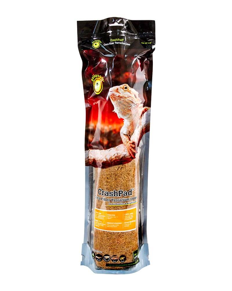 CrashPad® Coco Fiber Terrarium Liner | Galápagos Reptile Gear
